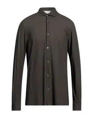 FILIPPO DE LAURENTIIS Man Shirt Blue Size 40 Cotton Green