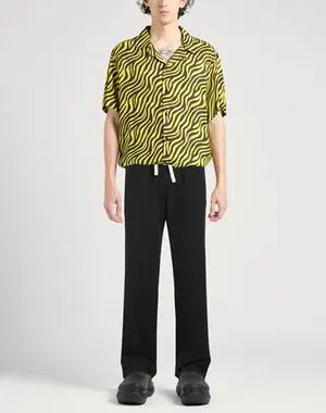 Palm Angels Wide-leg Casual Pants - Black