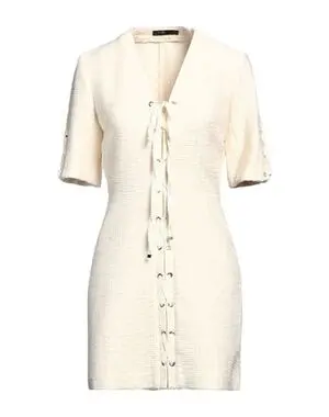 Maje Mini Flared Tweed Dress
