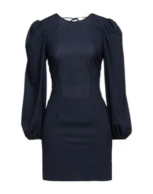 GANNI Mini Dress Ecovero Viscose Blend