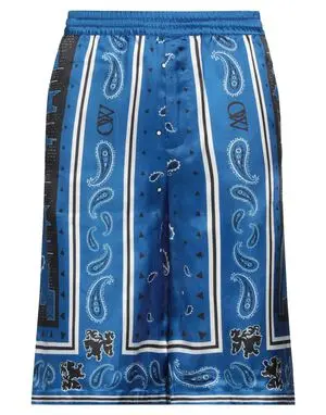 OFF-WHITE™ Paisley Print Bermuda Shorts