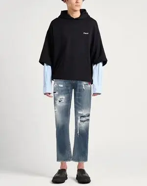 Dsquared2 Cotton Denim Tapered Jeans - Blue