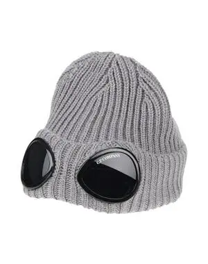 C.P. COMPANY Wool Beanie Grey