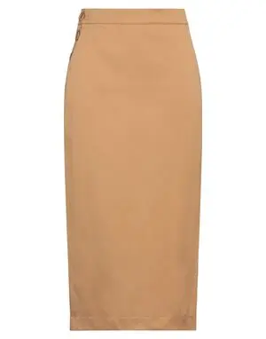 Max Mara Midi Cotton Sfilata Skirt - Beige
