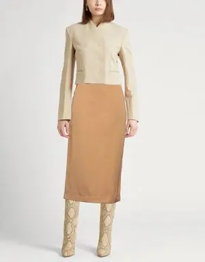 Max Mara Midi Cotton Sfilata Skirt - Beige