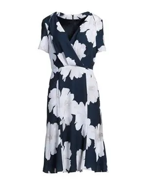 MARCIANO MARCIANO By GUESS Floral-Print Midi Dress Navy Blue