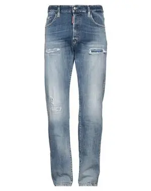 Dsquared2 Straight-leg Jeans With Distressed Details
