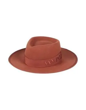 VAN PALMA Merino Wool Fedora - Brown