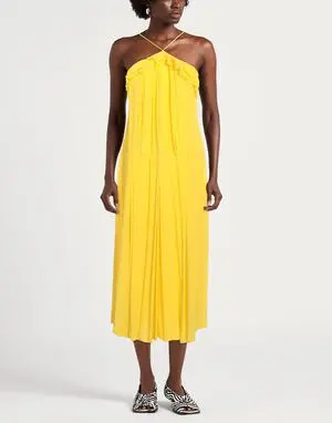 8PM Viscose Midi Dress With Ruffles