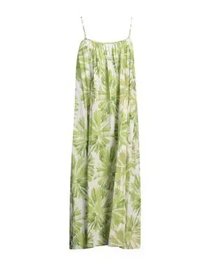 Liviana Conti Flared Midi Dress - Green