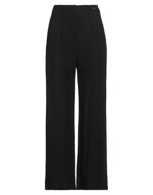 Armani Exchange Wide-leg Trousers - Black