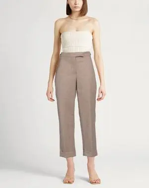 Thom Browne Virgin Wool Cropped Tailored Pants