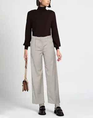 LOW CLASSIC Flared Trousers - Beige