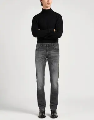 Armani Exchange Cotton-elastane Jeans - Black