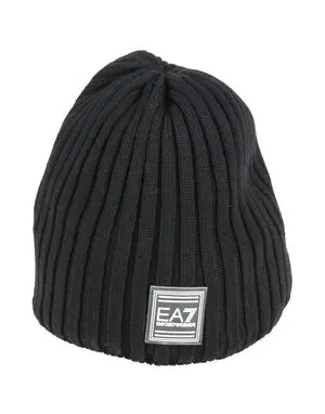 EA7 Knitted Beanie - Black