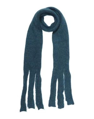 Alpha Studio Scarf Mohair Wool, Polyamide - Green