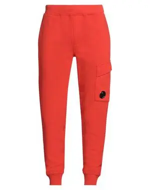 C.P. COMPANY Light Cotton Cargo Pants - Tomato Red