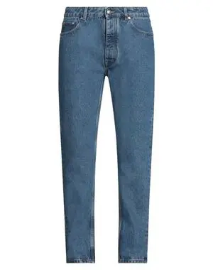 Palm Angels Straight-leg Denim Jeans - Blue