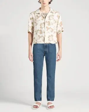 Palm Angels Straight-leg Denim Jeans - Blue