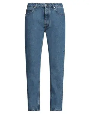 Palm Angels Straight-leg Denim Jeans - Blue