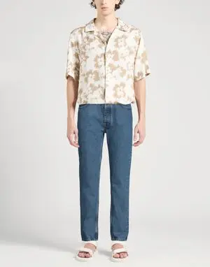 Palm Angels Straight-leg Denim Jeans - Blue