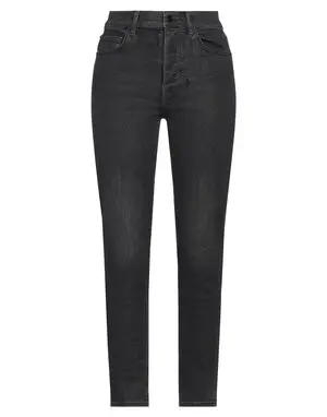 Armani Exchange Tapered Jeans With Brand Logo - Black