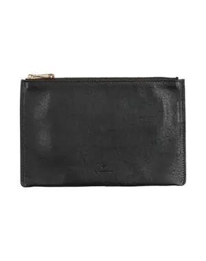 Il Bisonte Leather Pouch - Black