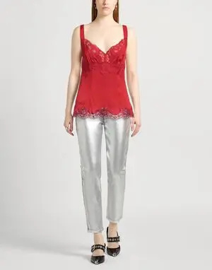 Dolce & Gabbana Silk & Elastane Top