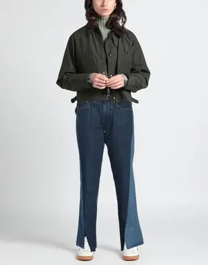 FRAME Straight-leg Jeans With Leather Trims