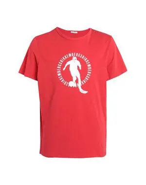 BIKKEMBERGS T-shirt Size Cotton, Elastane - Red