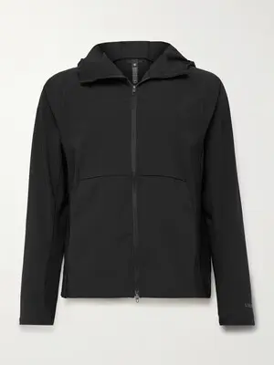 Lululemon Pace Breaker Recycled-nylon And Lycra®-blend Hooded Jacket - Black