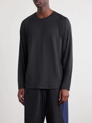 Lululemon License To Train Stretch Recycled-jersey T-shirt