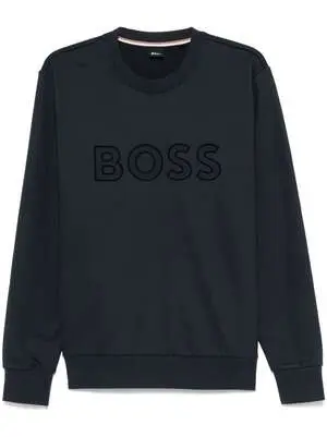 Boss Textured Sweatshirts Hoodies For Men