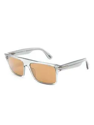 TOM FORD Square Frame Sunglasses - Grey