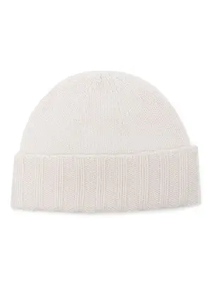 DRUMOHR Cashmere Beanie White