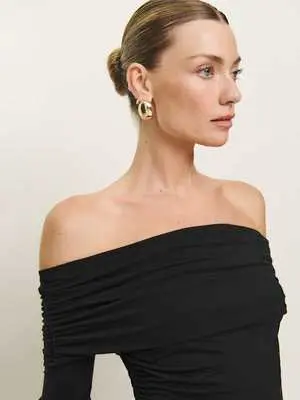 REFORMATION Brooks Knit Mini Dress