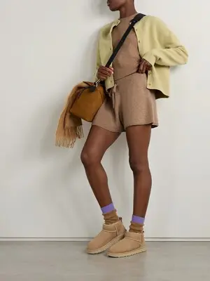 THE ELDER STATESMAN Cashmere Lounge Shorts