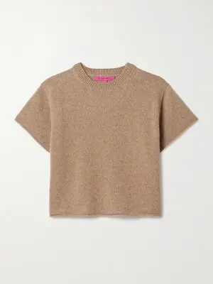 THE ELDER STATESMAN Cashmere Sweater - Brown