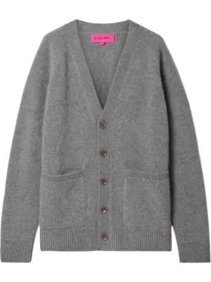 THE ELDER STATESMAN Cashmere Cardigan - Gray
