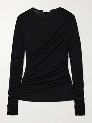 AGOLDE Tania Draped Top