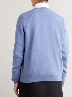 Veronica De Piante Winnie Wool And Cashmere-blend Sweater