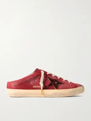 Golden Goose Leather Slip Sneakers For Women