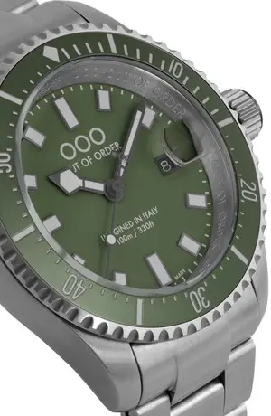 OUT OF ORDER Casanova Bracelet Watch - Olive Green