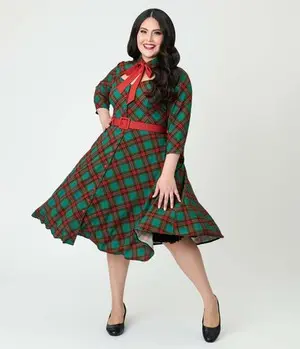 Plus Size Swing Dresses