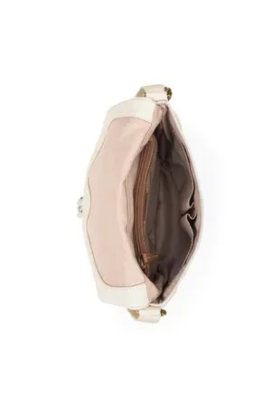 THE SAK Leather Crossbody Bag - Stone