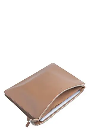 ANTHONY VEER Kay Laptop Folio - Brown