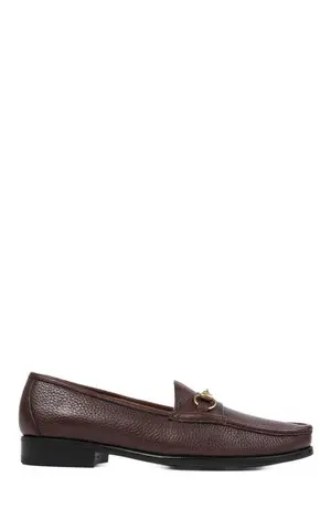ANTHONY VEER Lucca Bit Loafer - Dark Brown