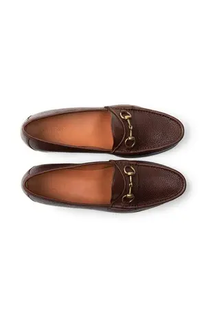ANTHONY VEER Lucca Bit Loafer - Dark Brown