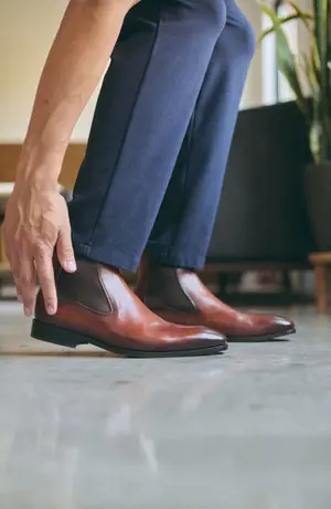 ANTHONY VEER Rome Chelsea Boot - Tan