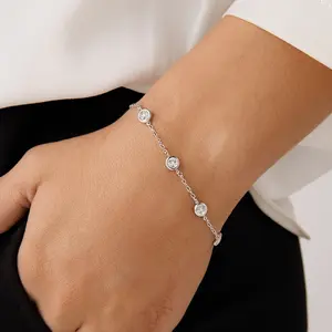 DONATELLO GIAN Sterling Zirconia Bracelet